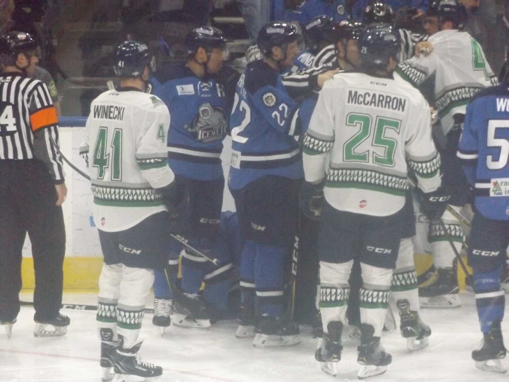 PHN’s Best Shots of the Game: Icemen win first ever home playoff game ...