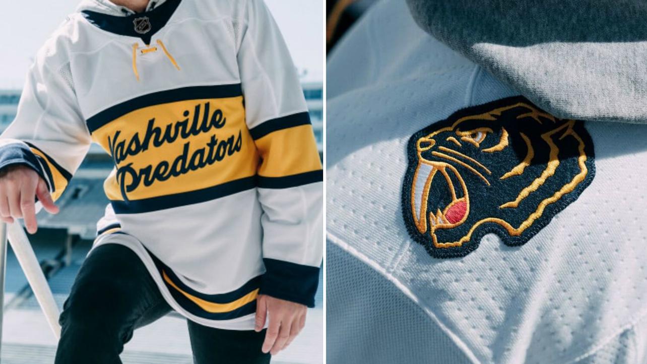 Predators Winter Classic Uniform Combines College Football and Southern ...